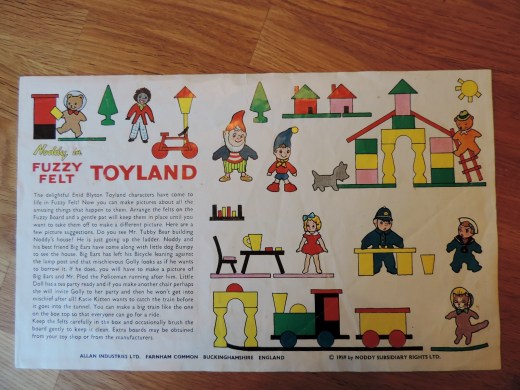 Noddy in Fuzzy Felt Toyland | World of Blyton