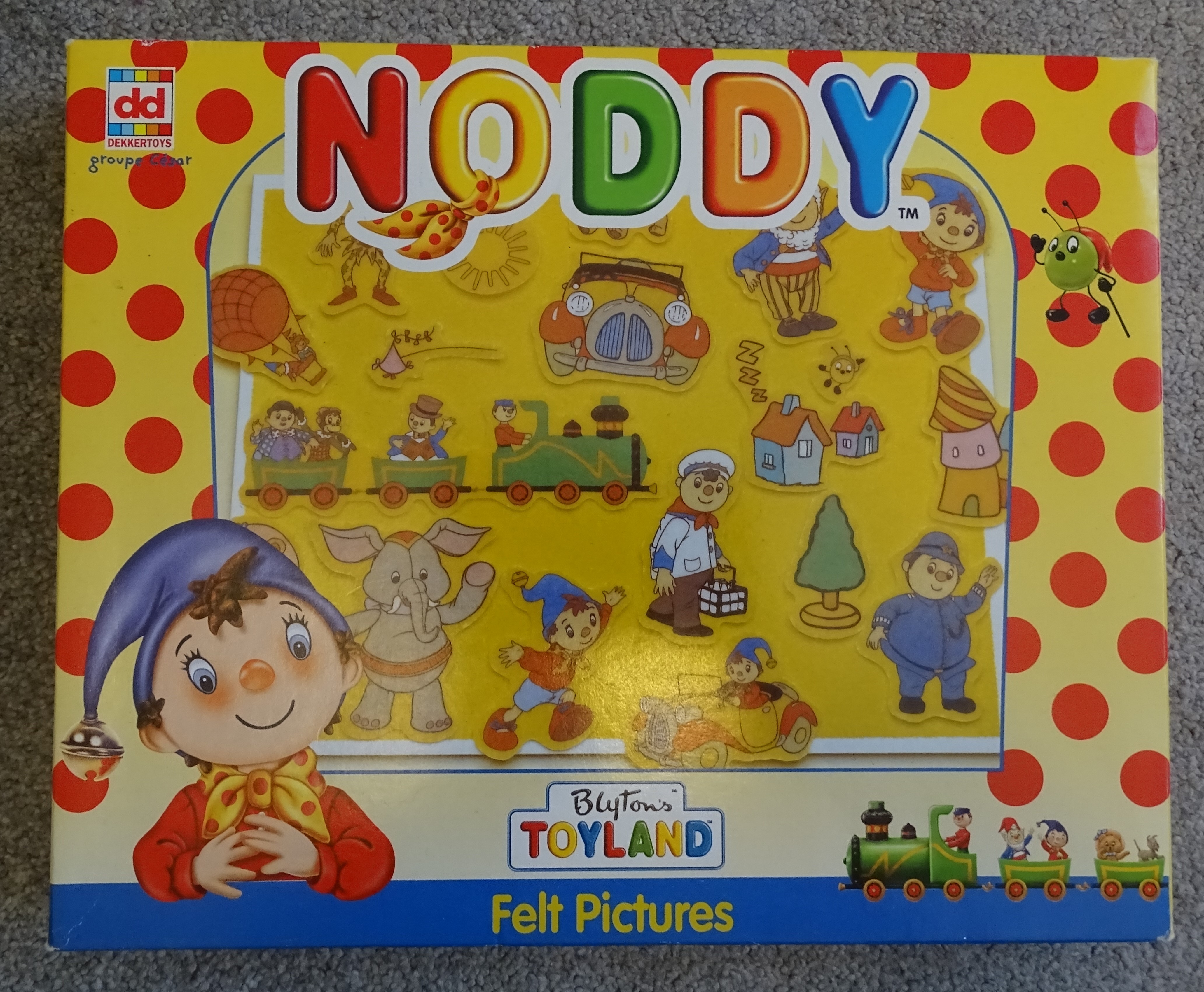 Modern Noddy in Fuzzy Felt Toyland | World of Blyton