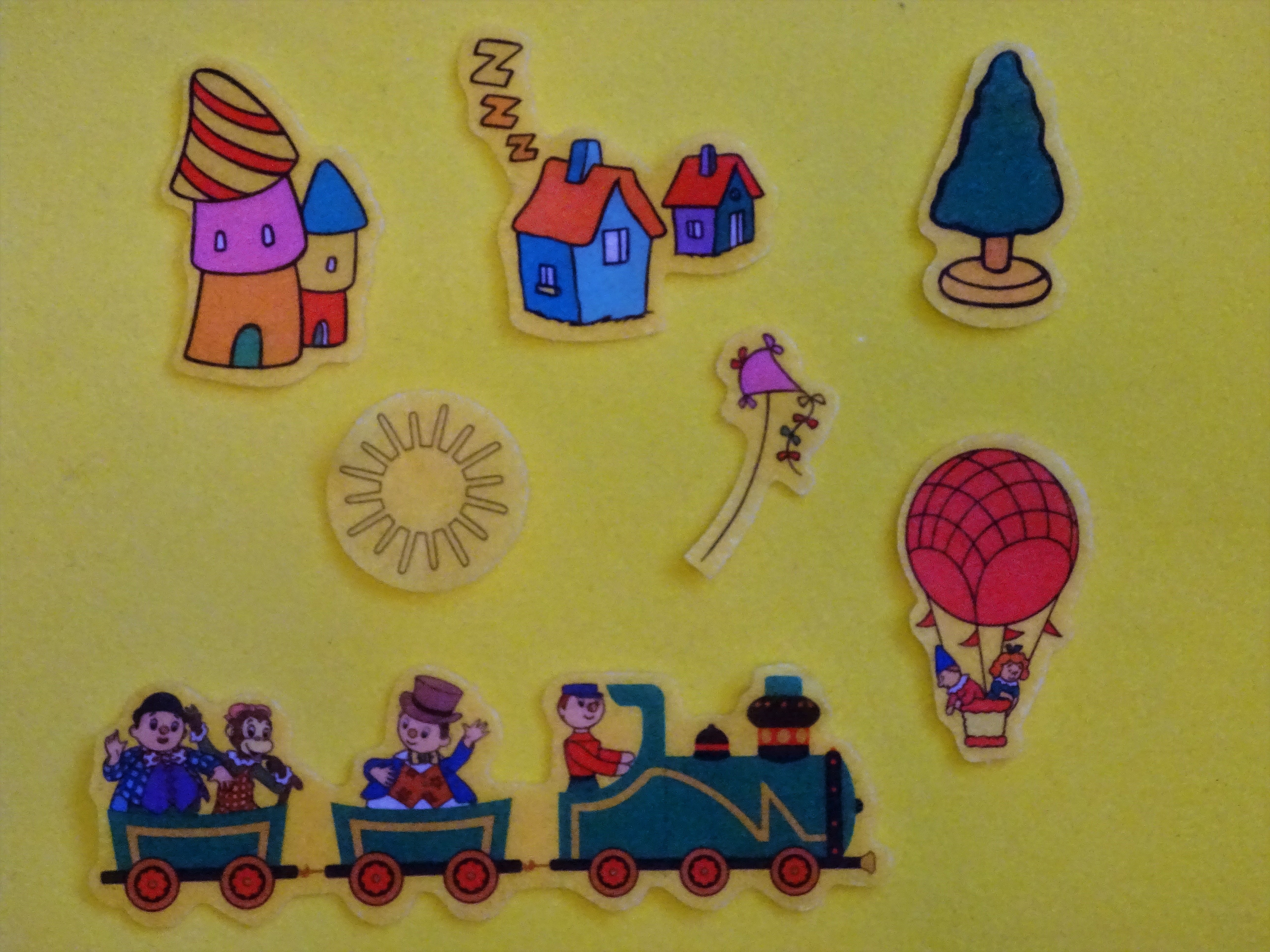 Modern Noddy in Fuzzy Felt Toyland | World of Blyton