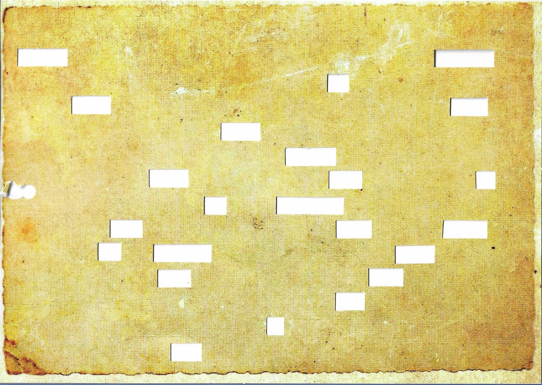 Code reader from The Famous Five’s Survival Guide | World of Blyton